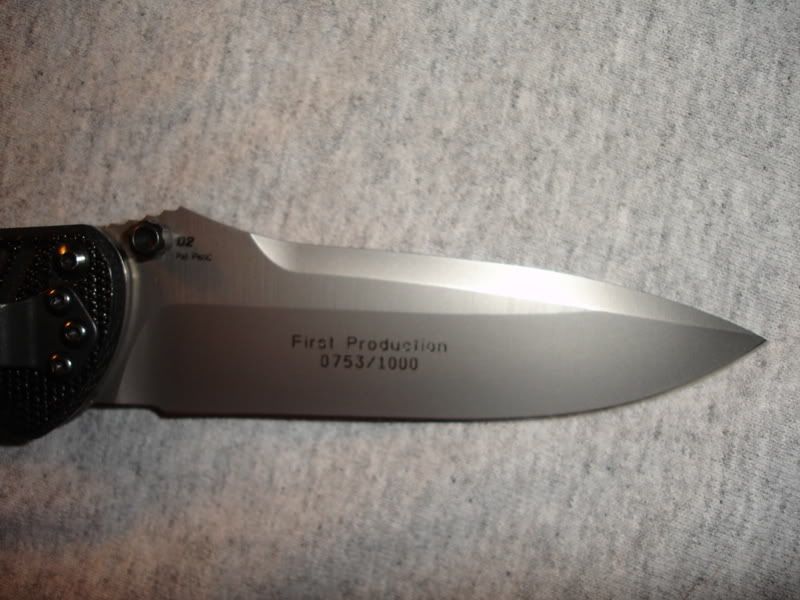 Benchmade Nitrous Stryker first prod. run | BladeForums.com