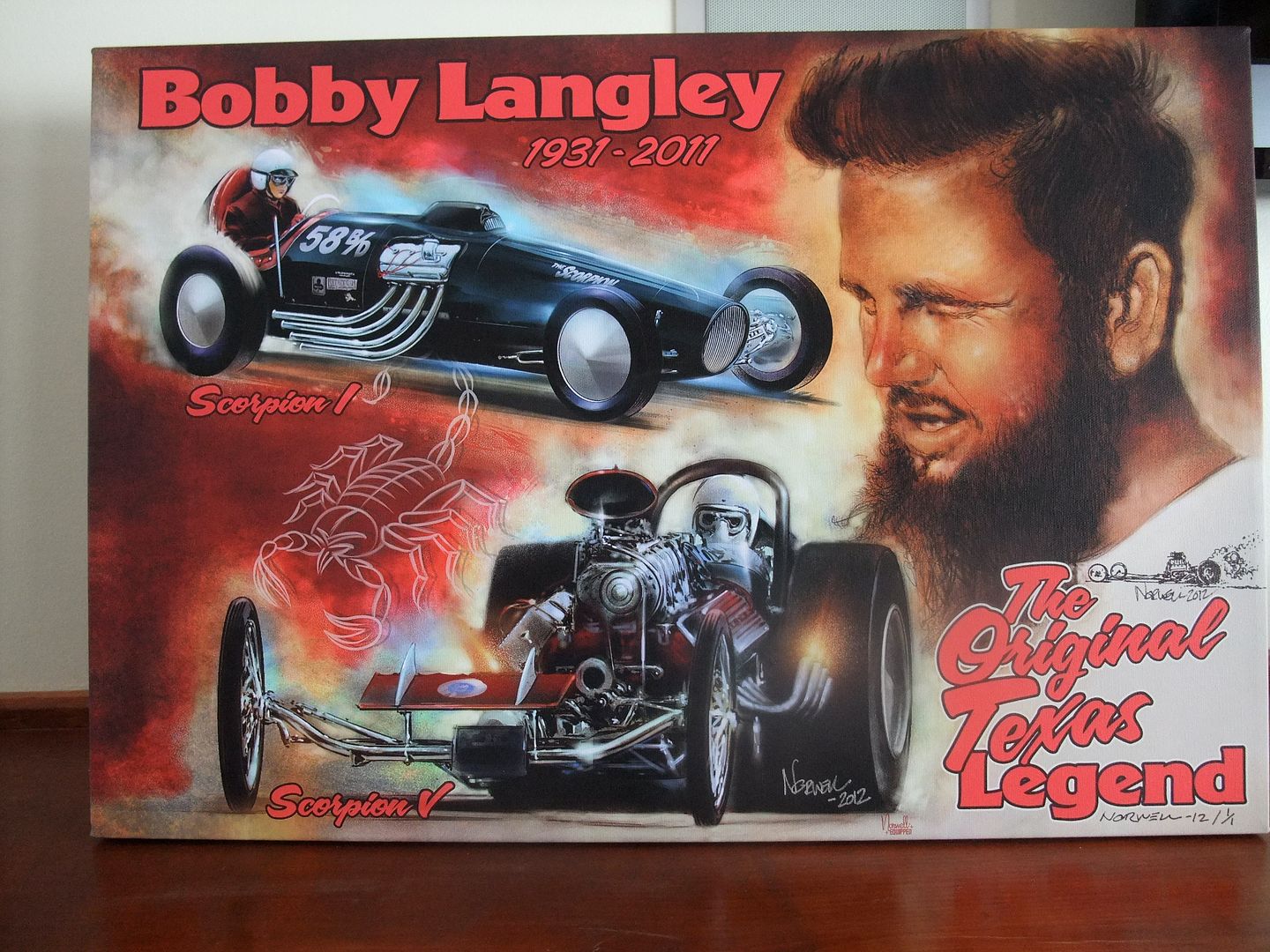 Art & Inspiration - ~~Hamb Auction~~The Texas Legend* Bobby Langley* | The H.A.M.B.