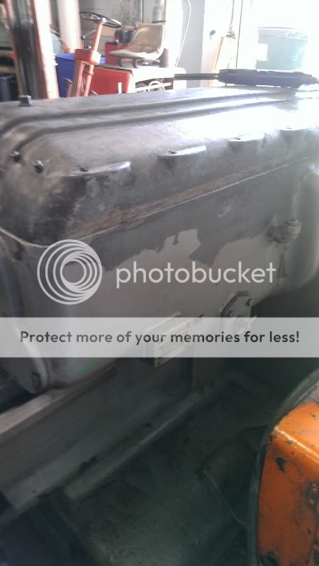 Starting the process of painting the Pacemaker