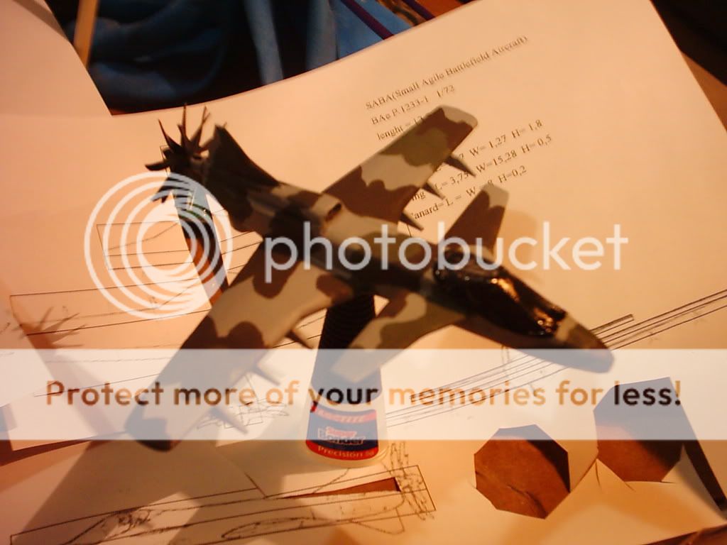 BAe P.1233 SABA (Small Agile Battlefield Aircraft)