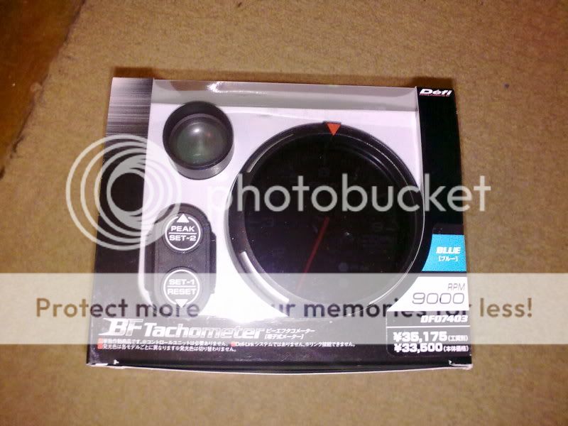 New Defi BF tachometer | EK9.org JDM EK9 Honda Civic Type R Forum