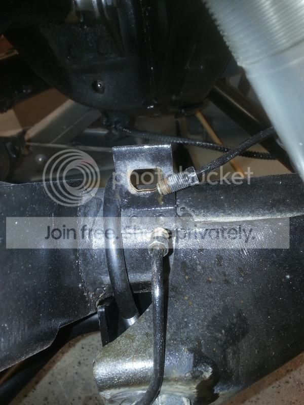 Removing rear end brake distribution block mount... - Chevy Message ...